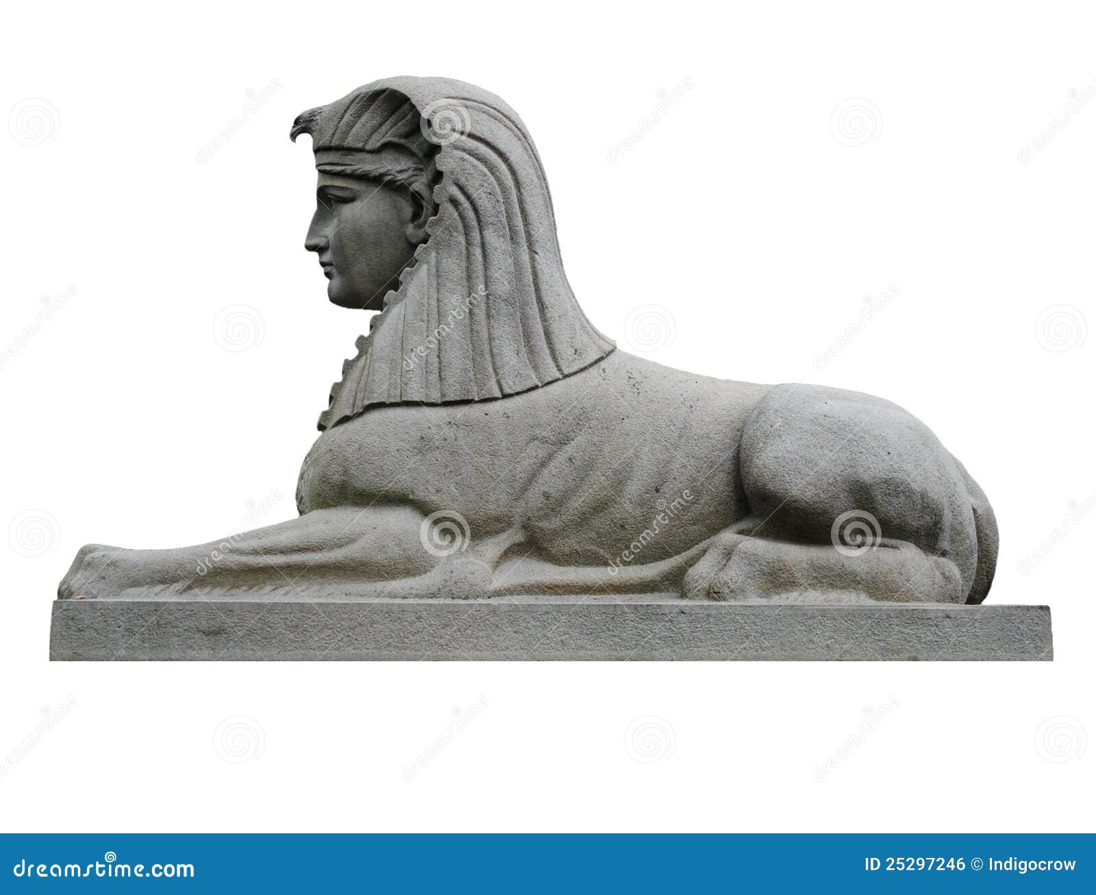 Sphinx Profile stock photo. Image of mythology, myth - 25297246