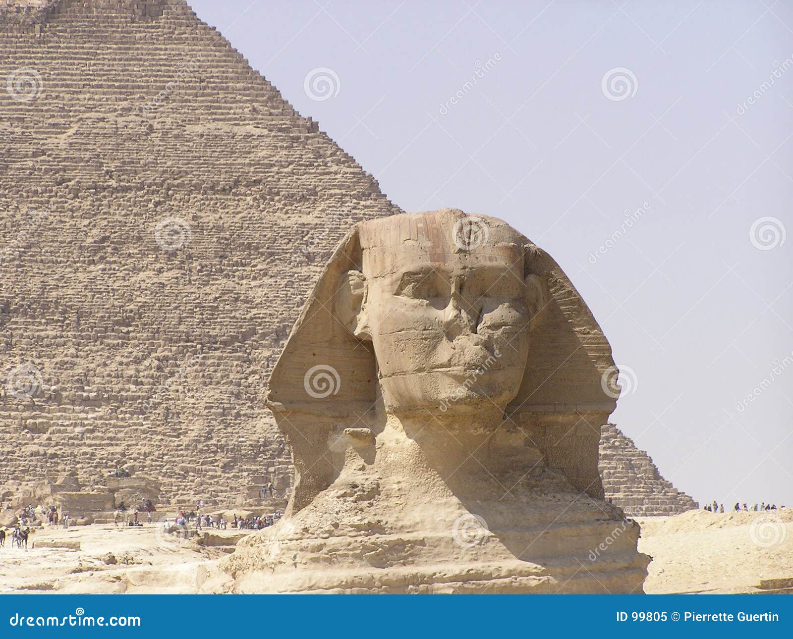 Sphinx And Pyramid Stock Image | CartoonDealer.com #99805