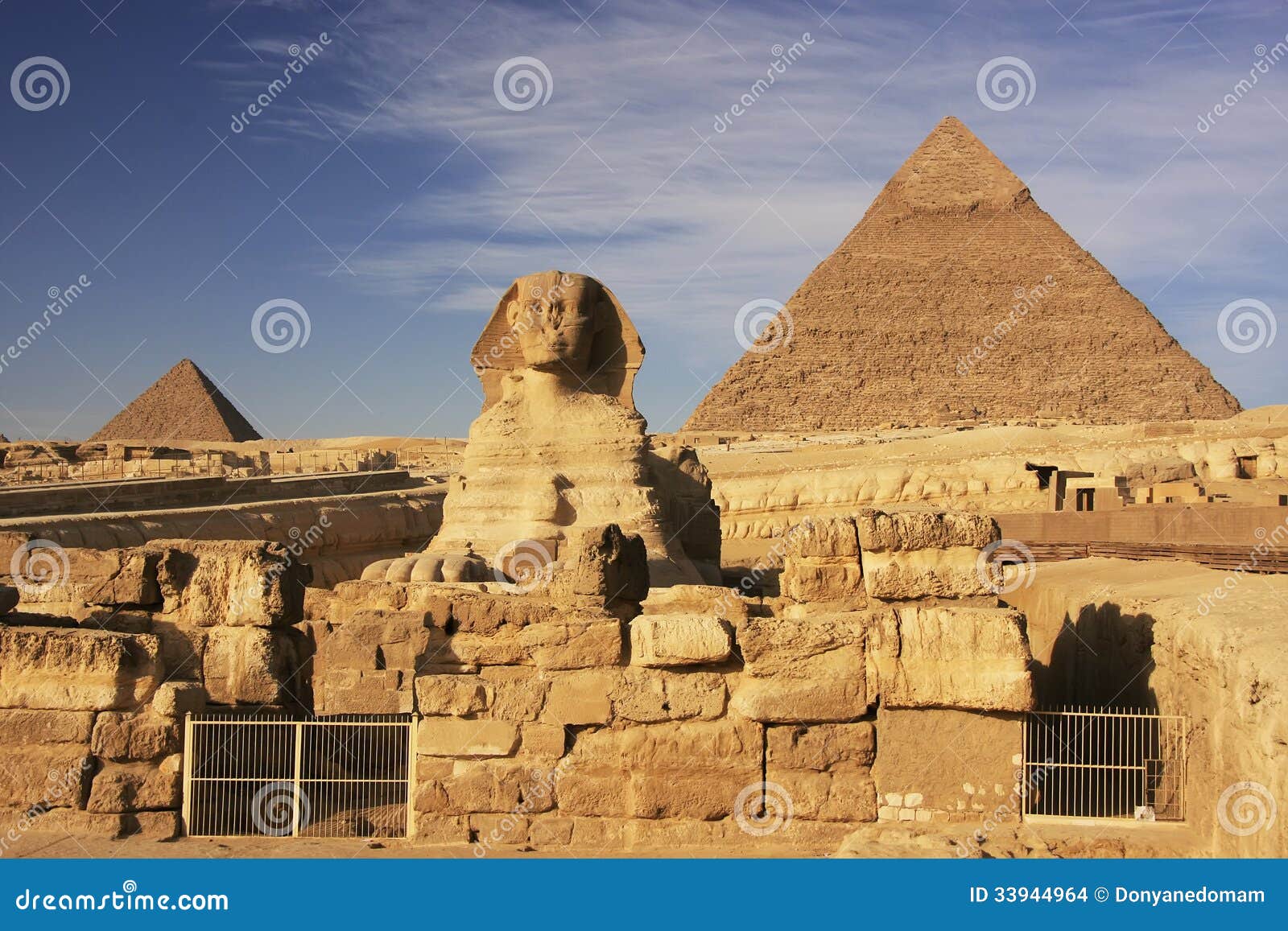 Sphinx And Pyramid Royalty-Free Stock Image | CartoonDealer.com #3567406