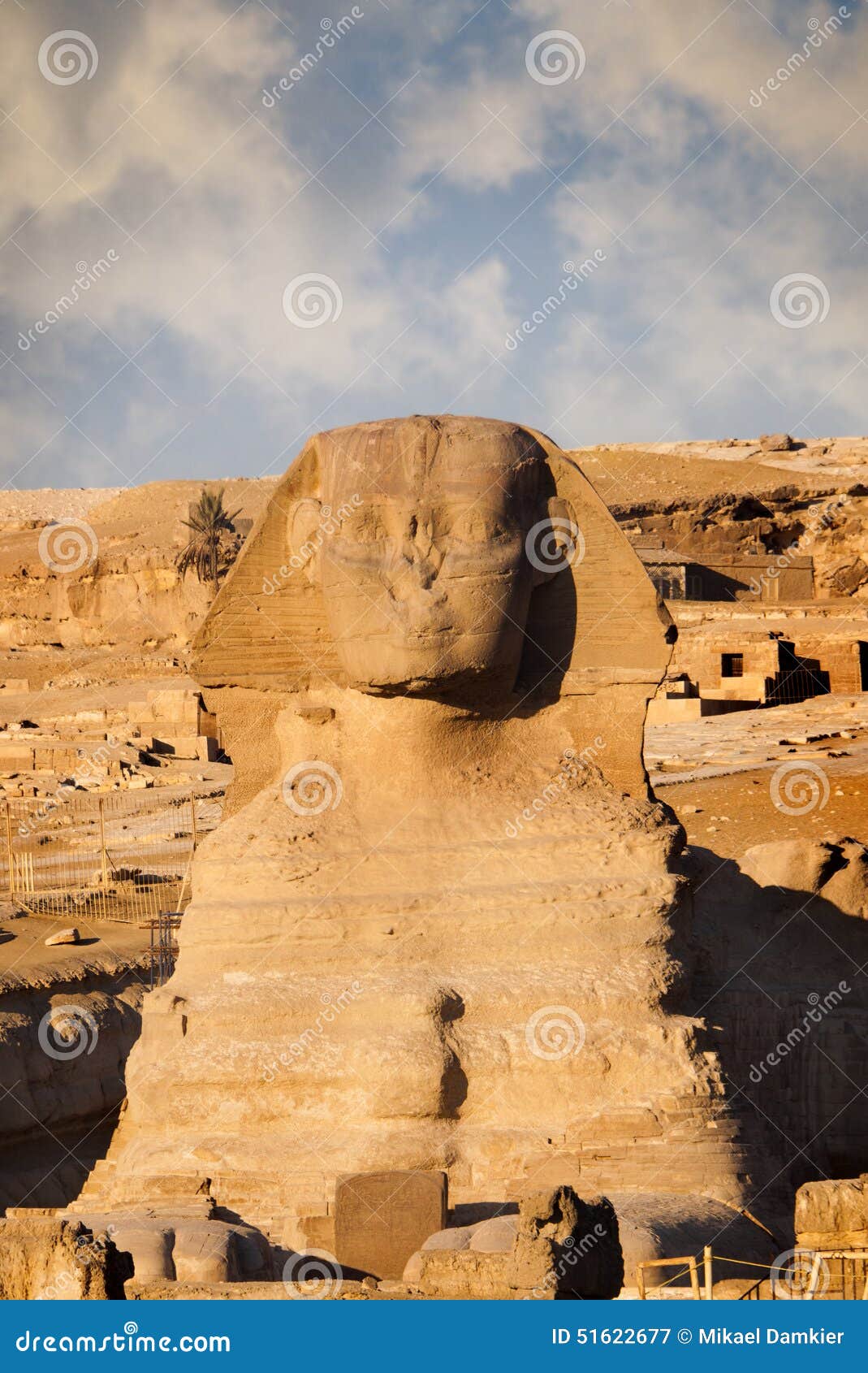 Sphinx and Pyramid stock image. Image of cairo, kingdom - 51622677