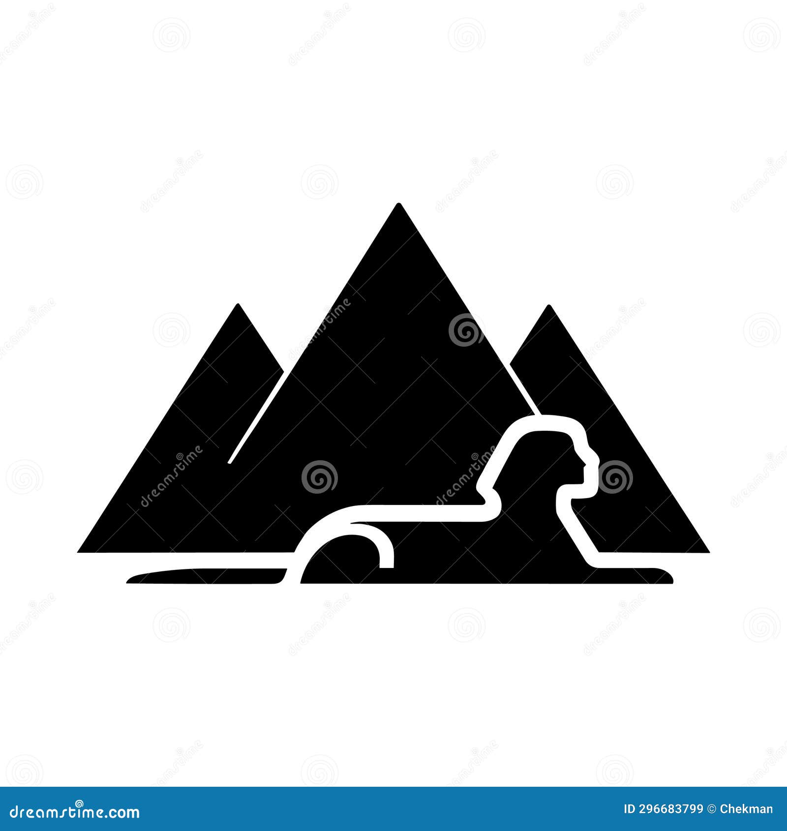 Two Pyramids Icon Vector Sign And Symbol Isolated On White Background ...