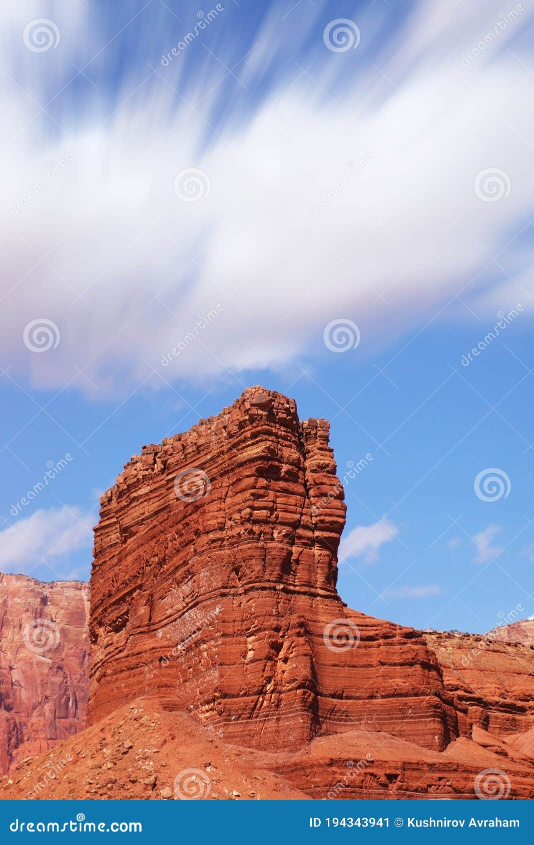 Sphinx of red sandstone stock image. Image of large - 194343941
