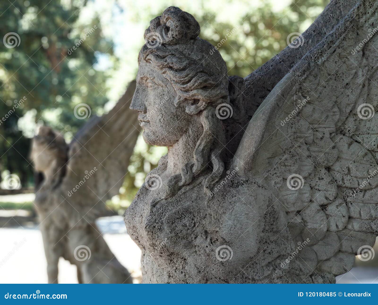 Sphinx statue in Rome stock image. Image of rome, sphinx - 120180485