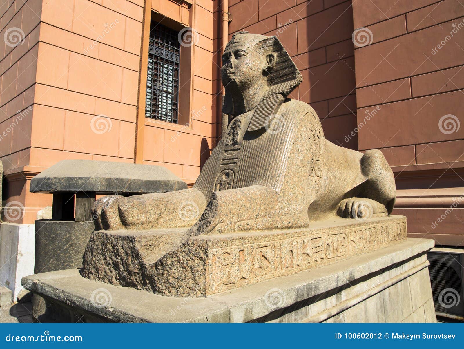 Sphinx in the Territory of the Cairo Editorial Photography - Image of ...