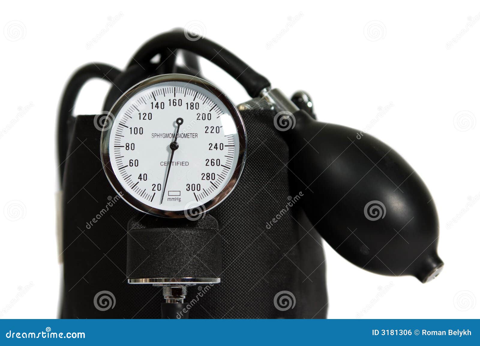 Sphygmomanometer. stock photo. Image of illness, pressure - 3181306