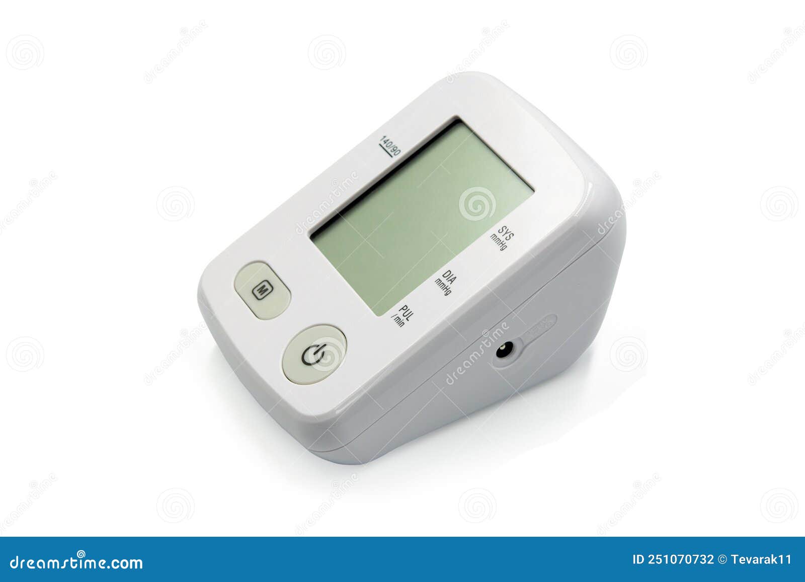 Sphygmomanometer, Blood Pressure Monitors, Isolated on White Background ...