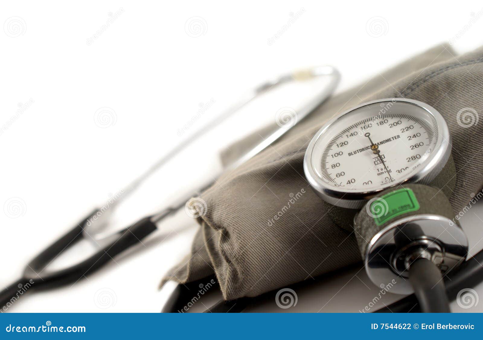 Sphygmometer stock photo. Image of doctor, sphygmometer - 7544622
