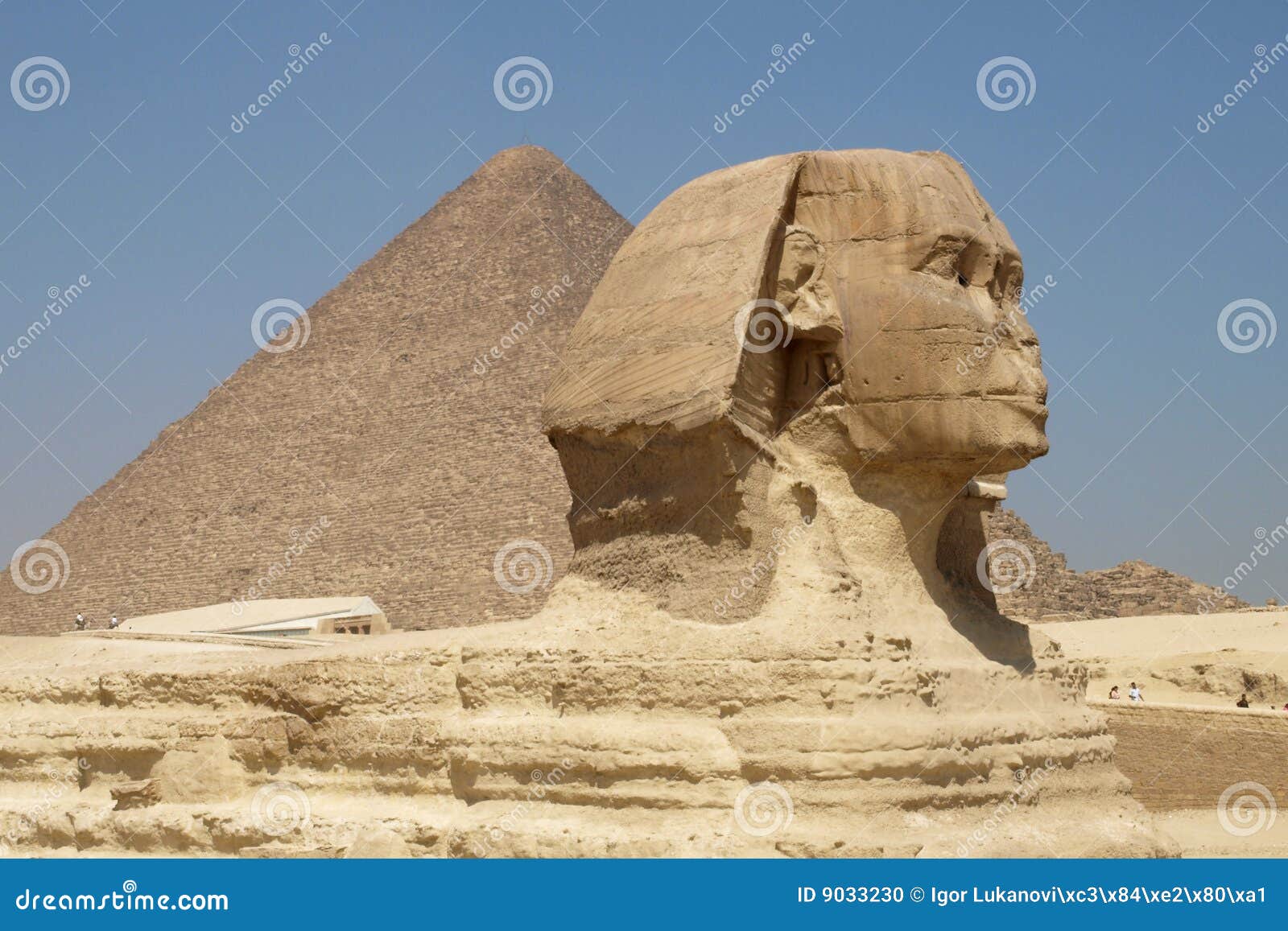 The Sphynx stock photo. Image of arceology, pyramids, architecture ...