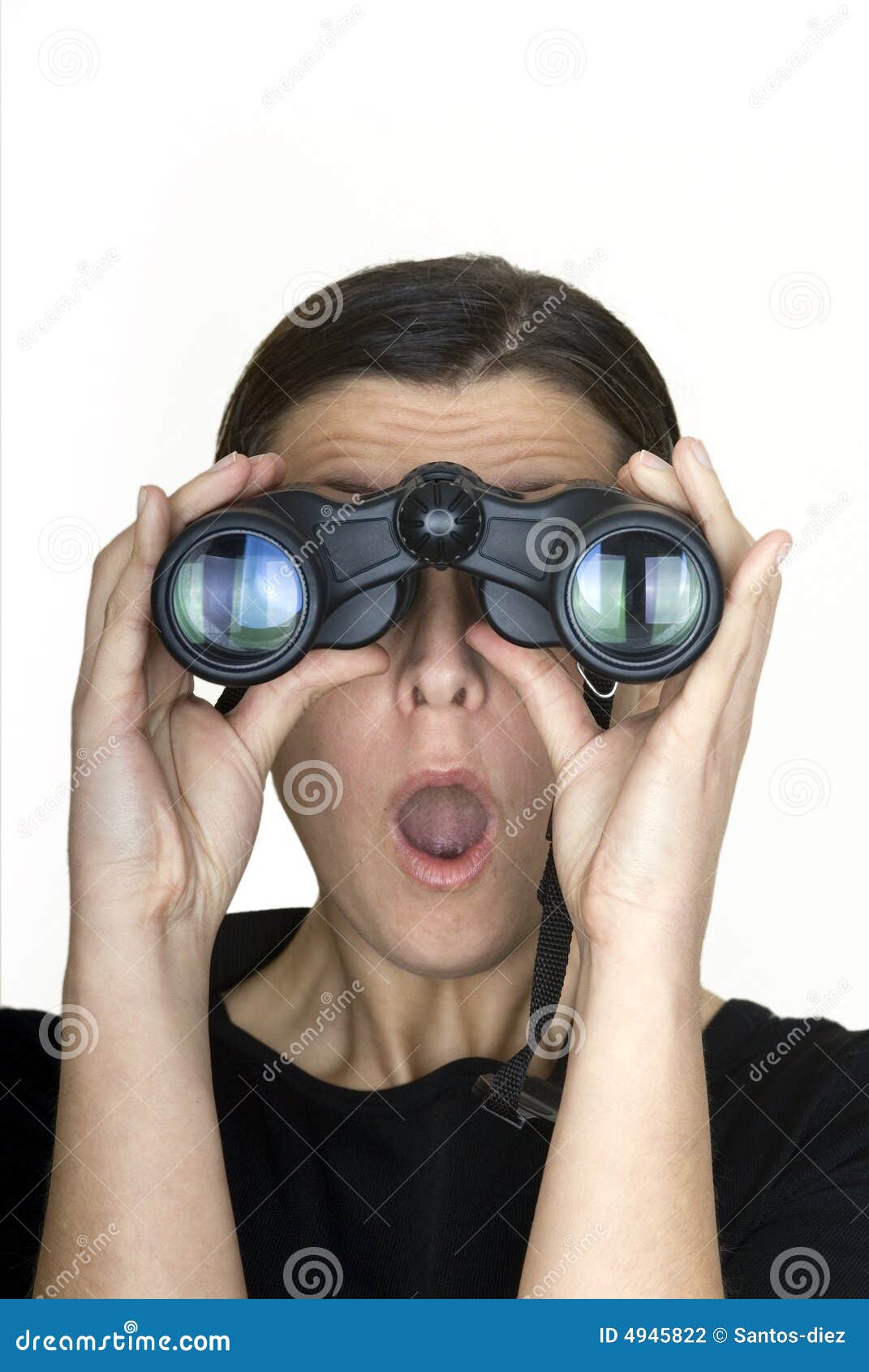 Spiare fotografia stock. Immagine di obiettivo, binocolo - 4945822