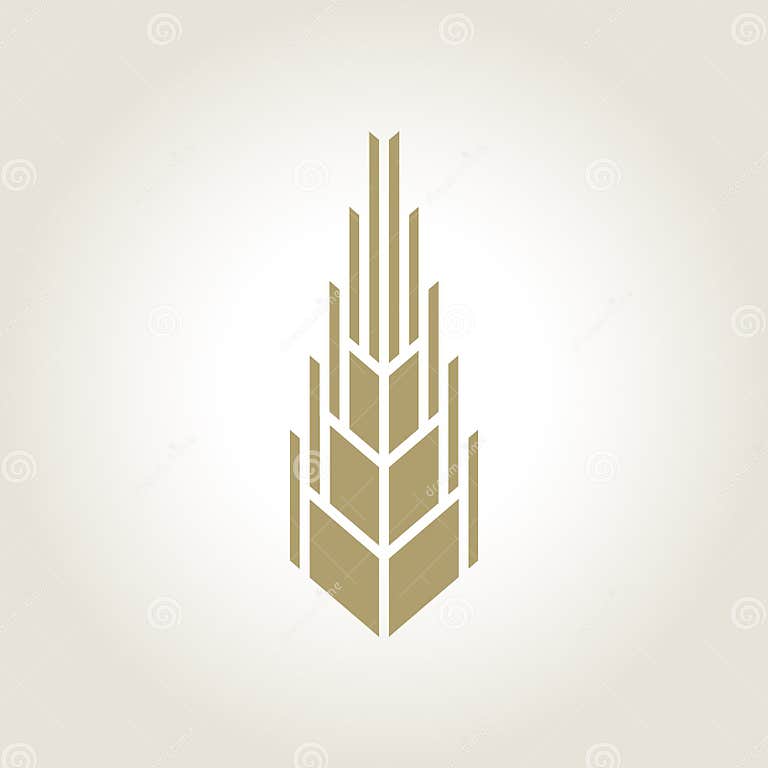 Spica Icon. Vector Farm Element Stock Vector - Illustration of icon ...