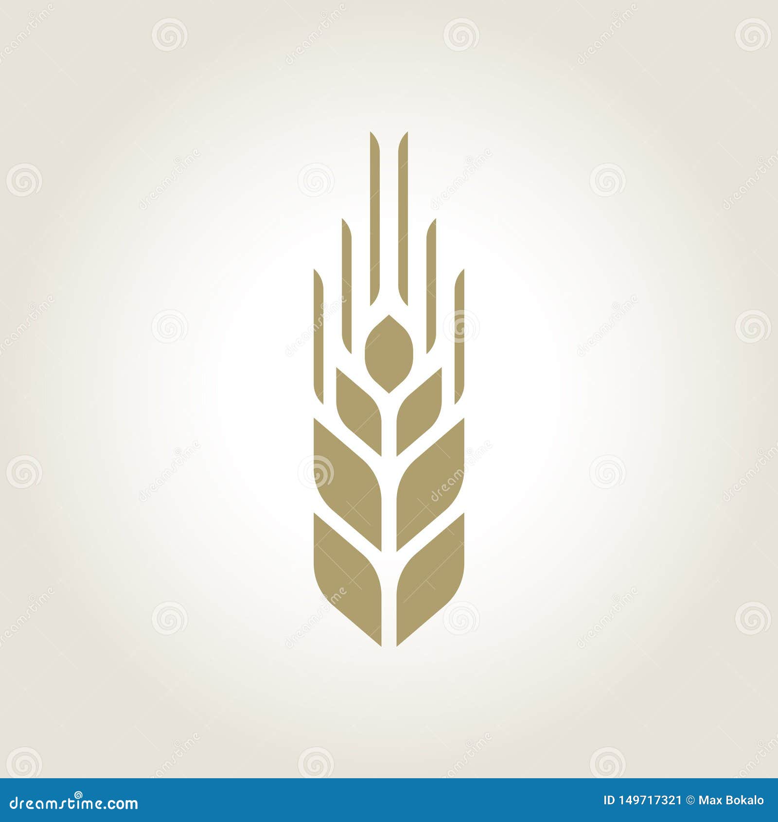 Spica Icon. Vector Farm Element Stock Vector - Illustration of organic ...
