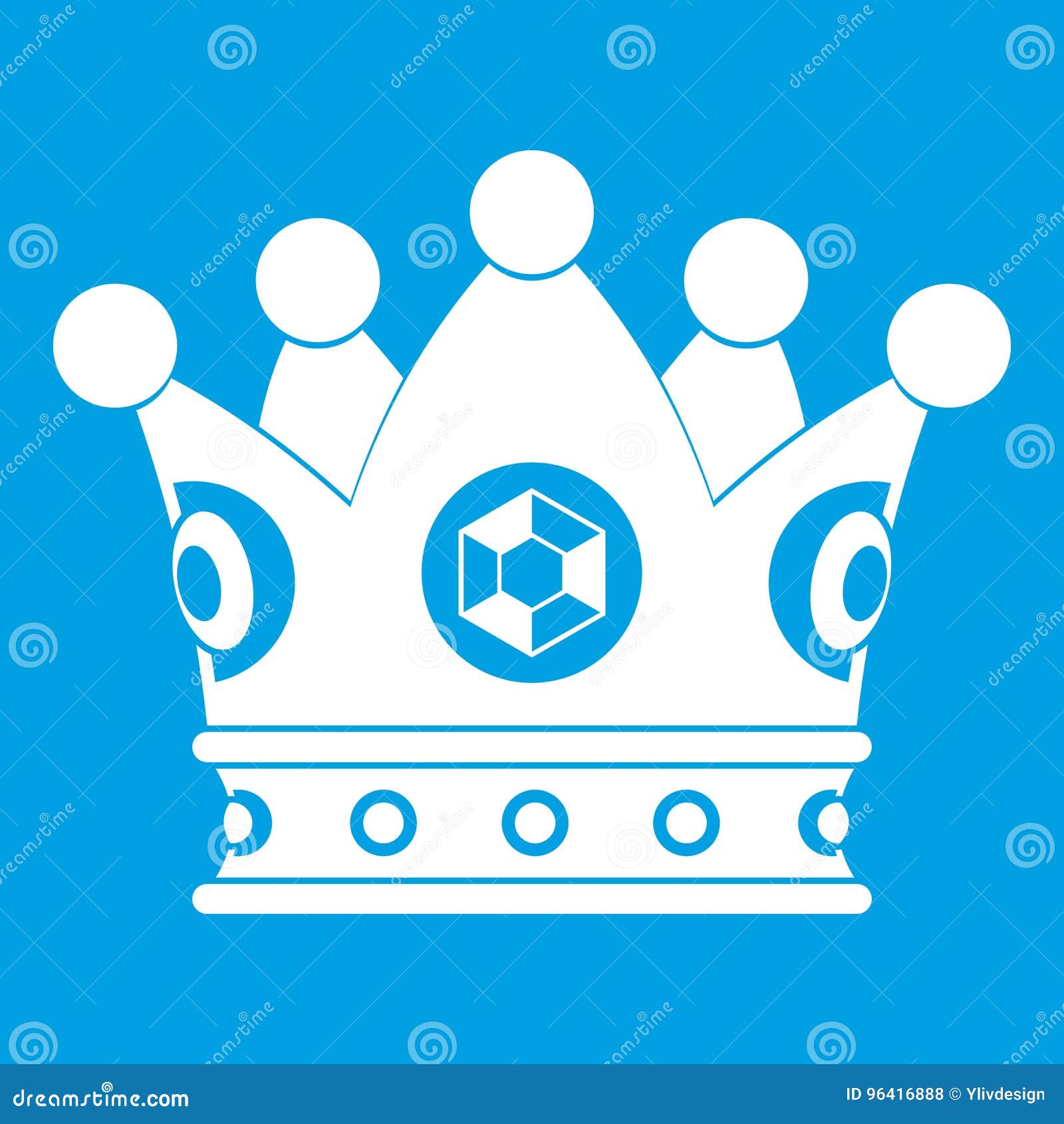 Spica icon white stock vector. Illustration of royal - 96416888