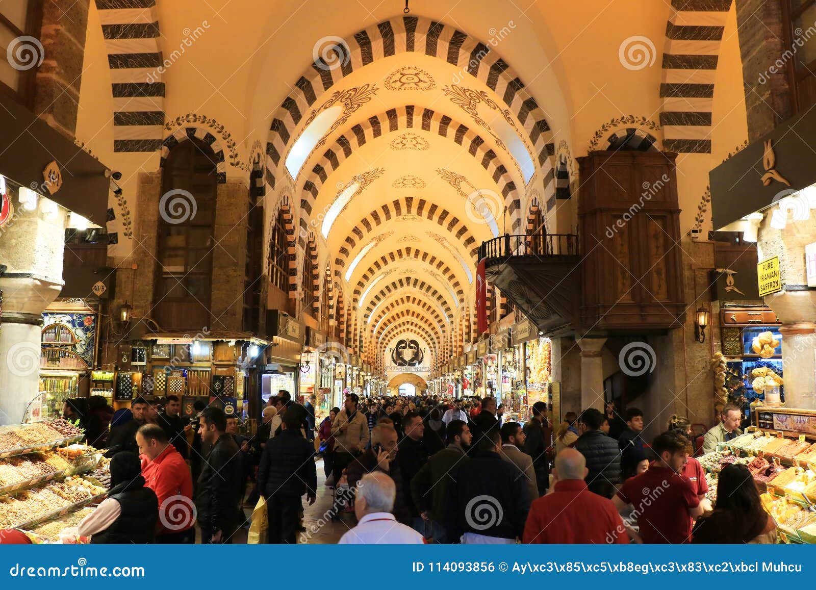 Spice Bazaar after Restoration Editorial Photo - Image of shopping ...