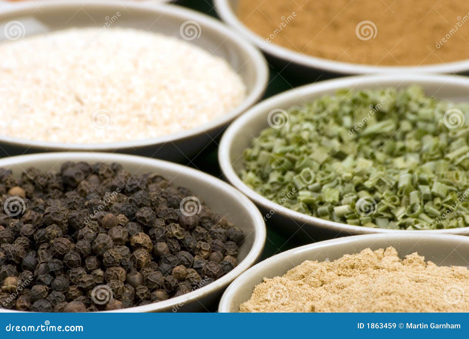 Spice Bowls stock image. Image of healthy, flavor, food - 1863459