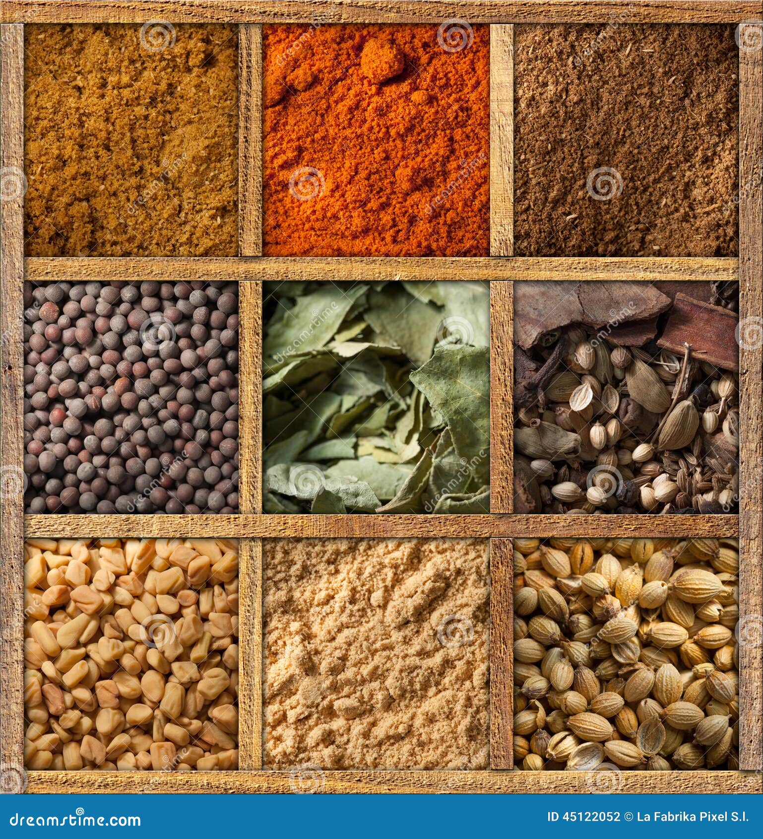 Spice collection stock photo. Image of condiment, collection - 45122052