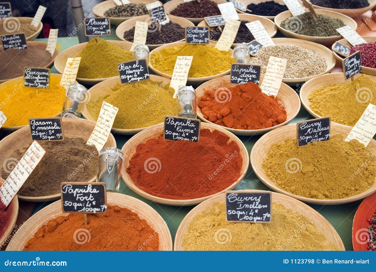 Spice market stock photo. Image of natural, color, tasty - 1123798