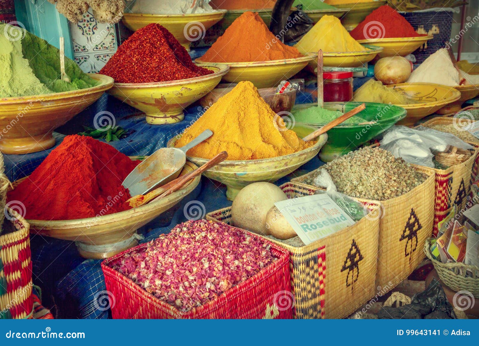 Spice market stock image. Image of cuisine, cook, ingredient - 99643141