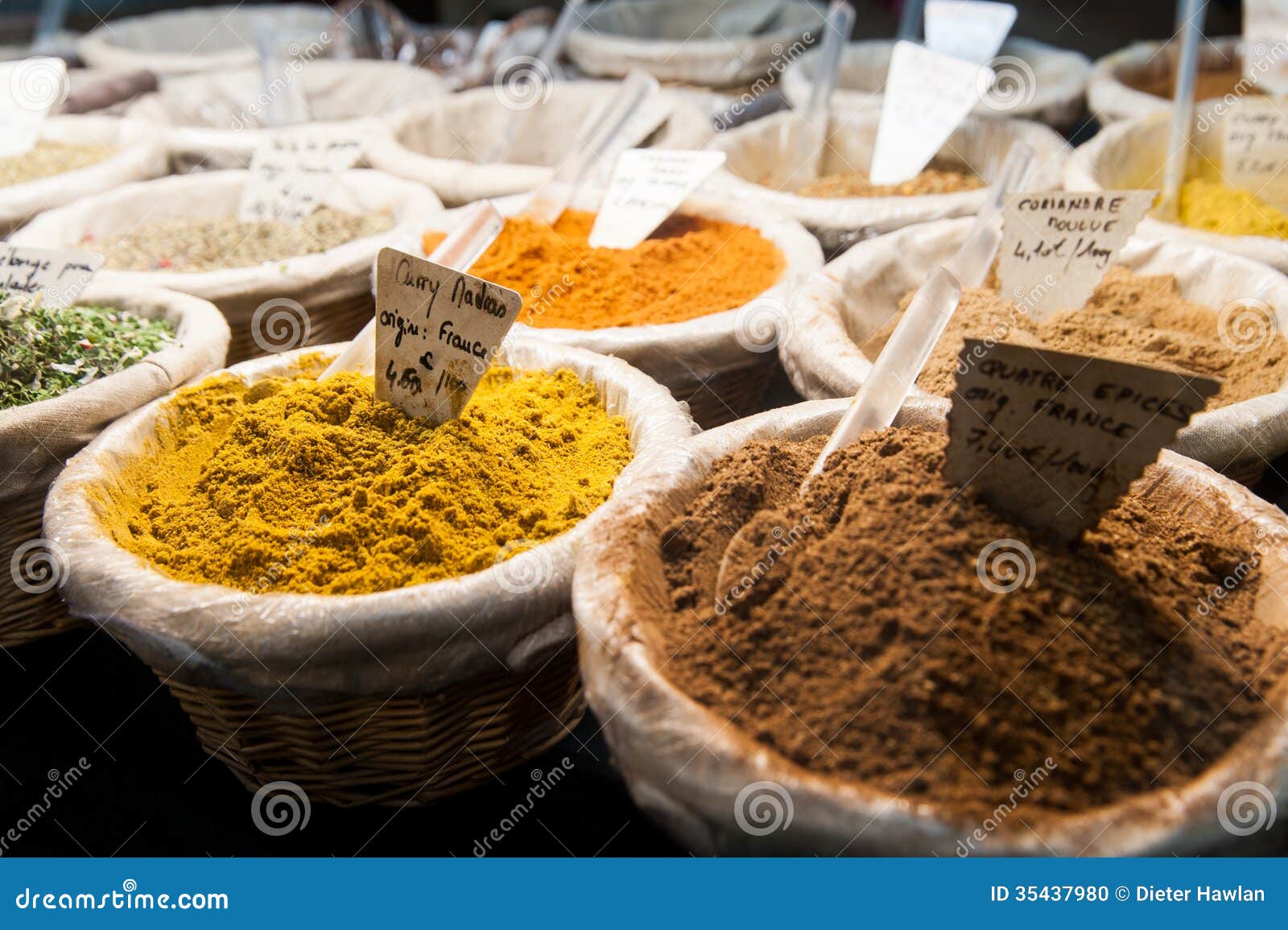 Spice Market stock photo. Image of culture, ingredient - 35437980