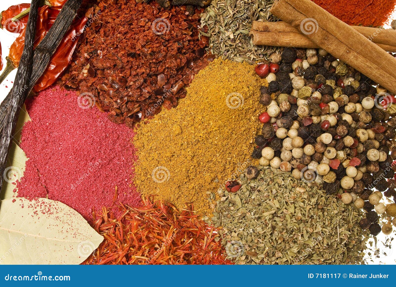 Spice mix stock image. Image of season, organic, macro - 7181117