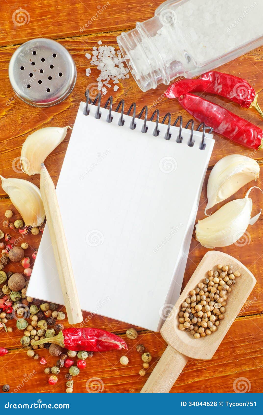 Spice and note stock photo. Image of library, paper, manuscript - 34044628