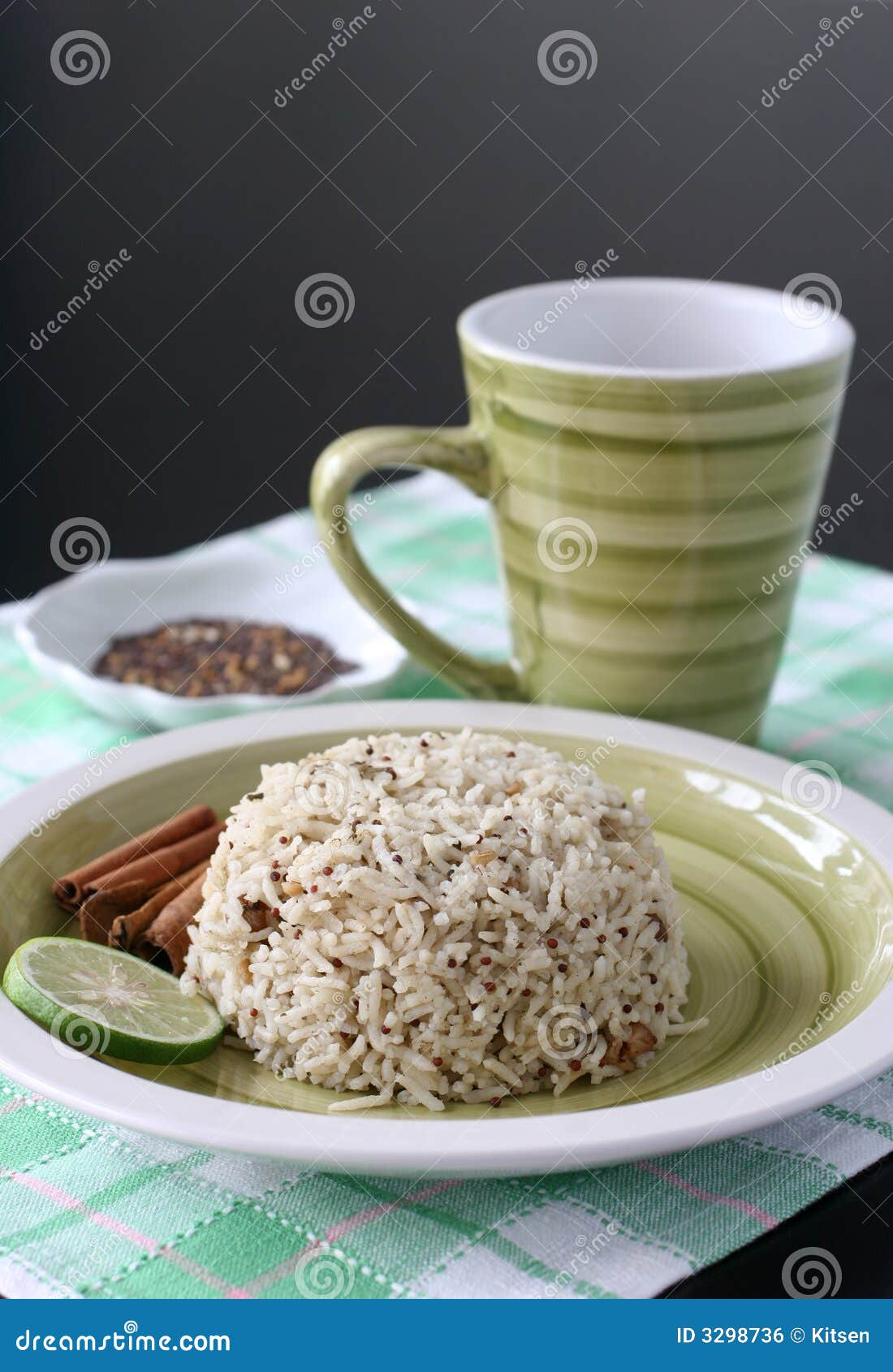Spice rice stock photo. Image of delicious, ghee, asian - 3298736