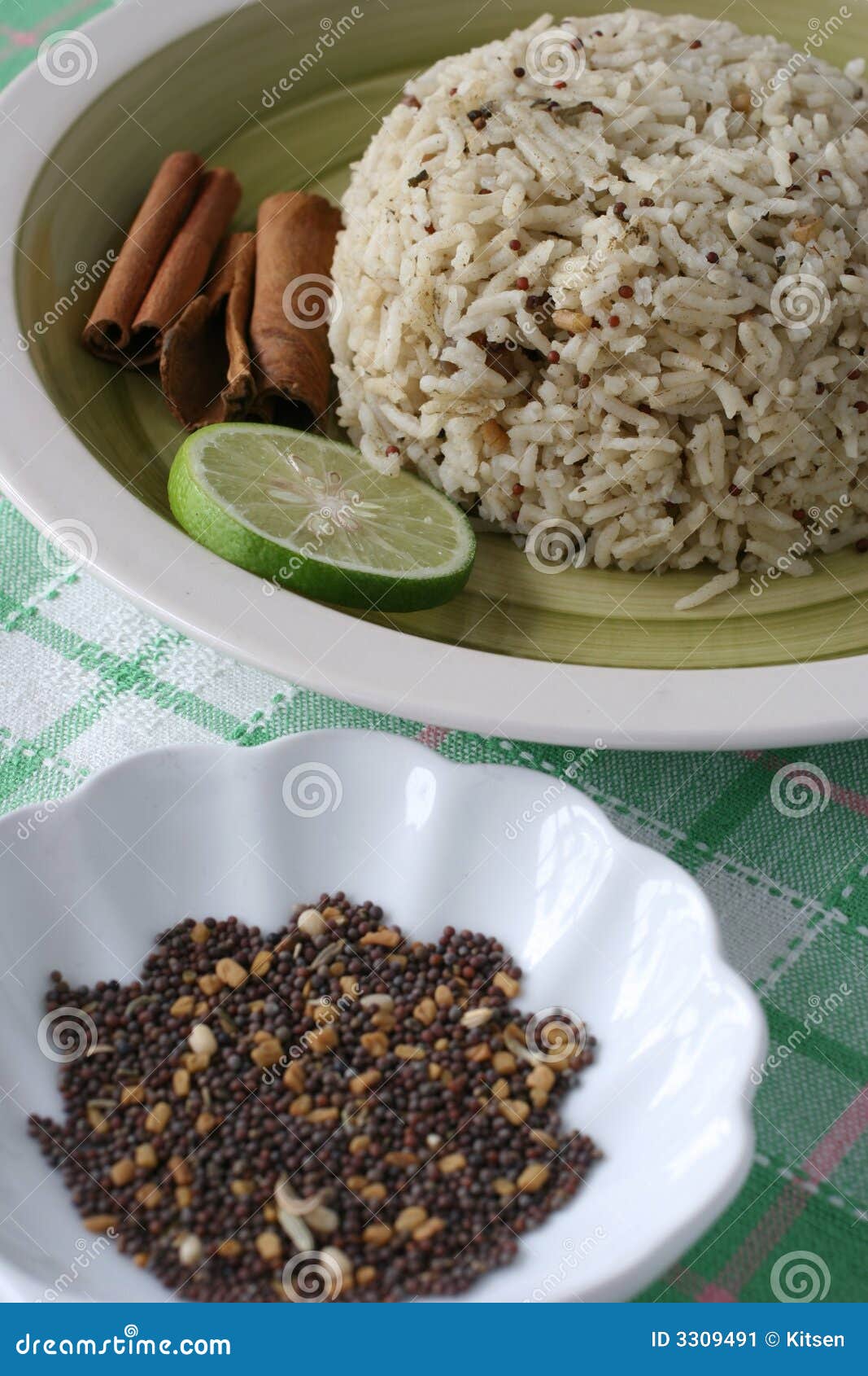 Spice rice stock image. Image of asian, cooking, cookery - 3309491
