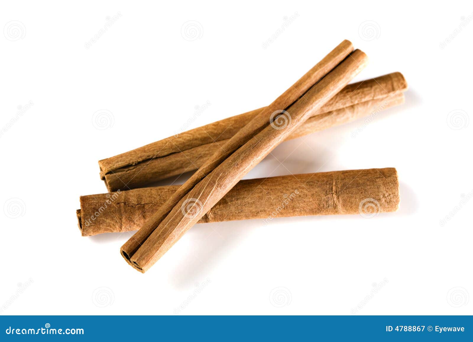 Spice Series - Cinnamon Quills Isolated on White Stock Image - Image of ...