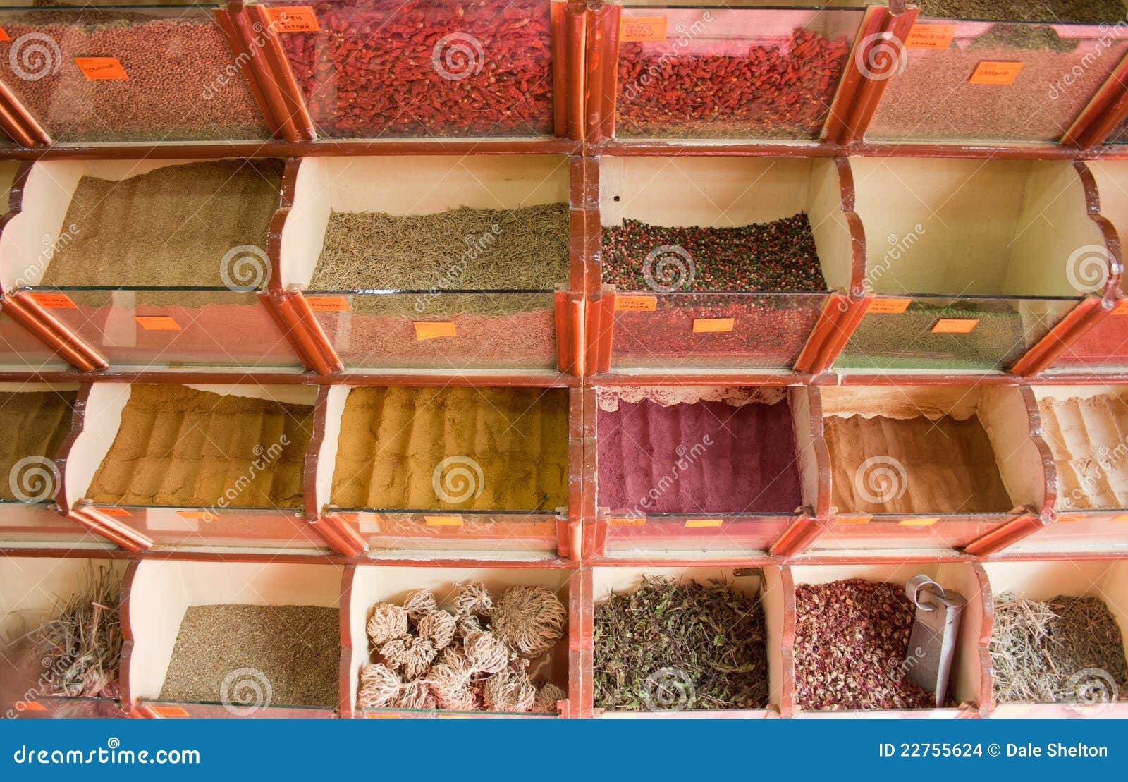 Spice shop stock photo. Image of shop, sale, exotic, cinnamon - 22755624