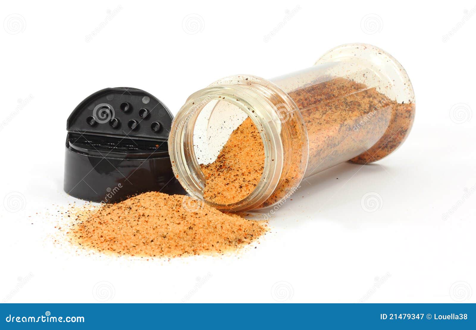 Spice Spilling Jar Cover stock image. Image of seasoning - 21479347