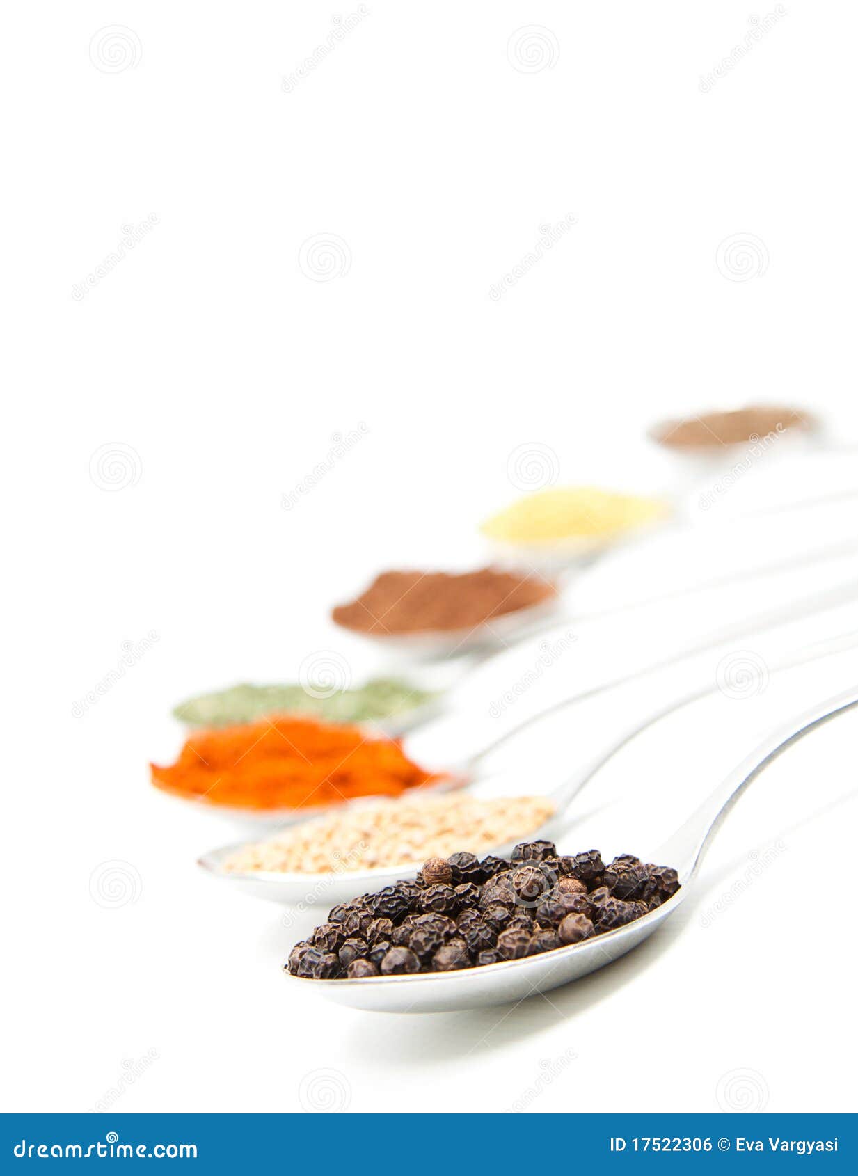 Spice spoon stock photo. Image of indian, healthy, mustard - 17522306