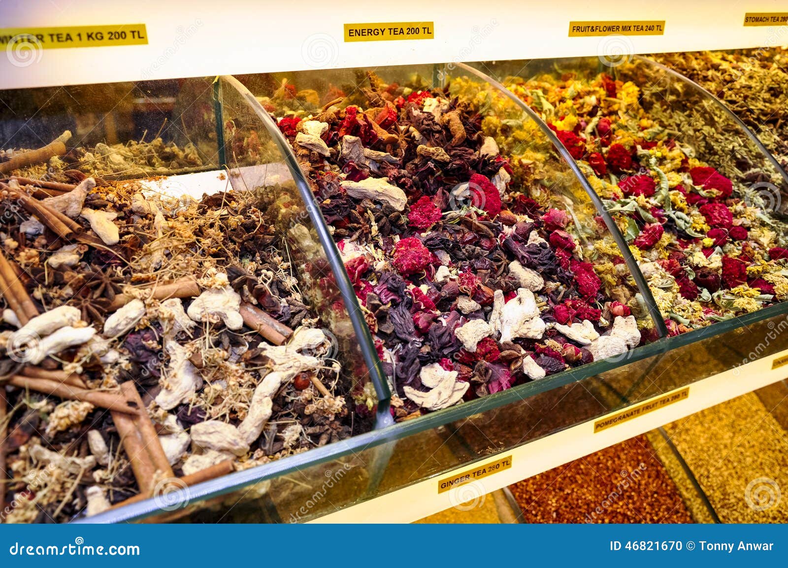 Spice Tea stock photo. Image of store, aromatic, variety - 46821670