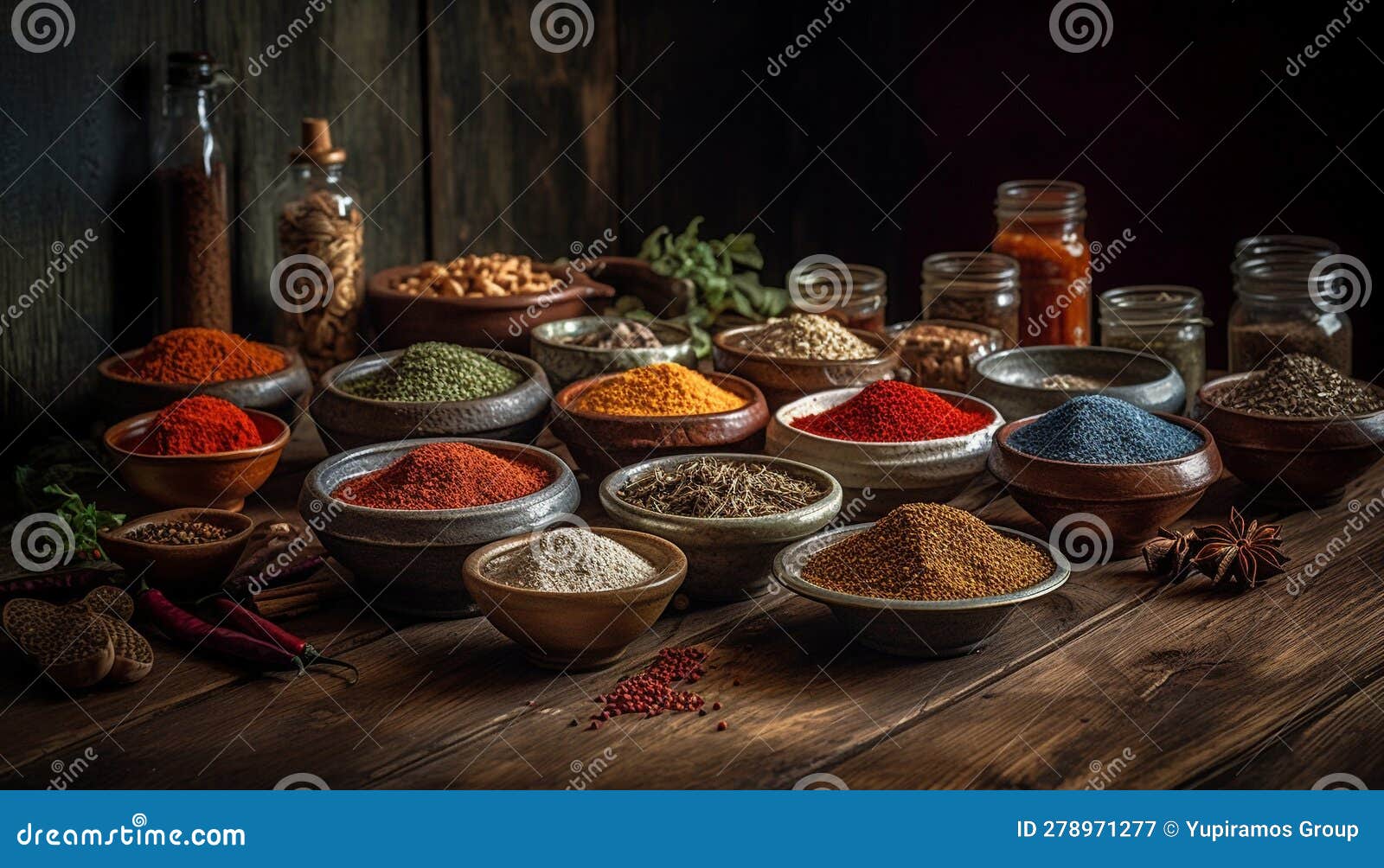 Spice Up Your Cooking with Multi Colored Organic Curry Variations ...