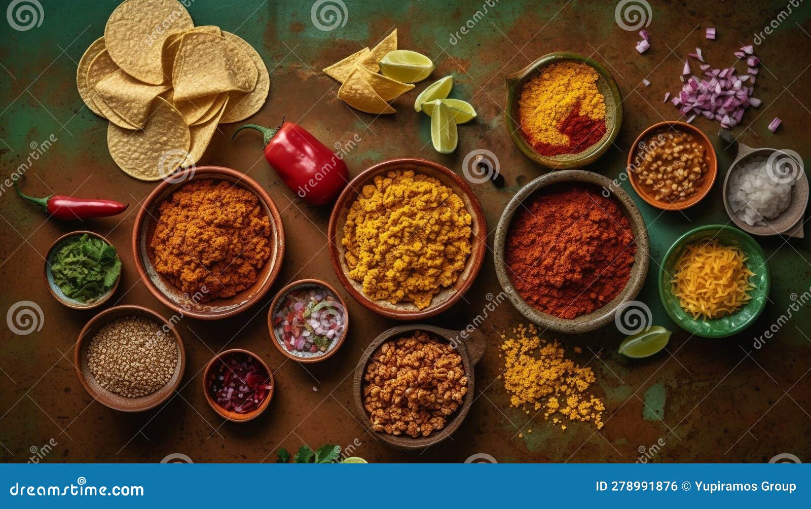 Spice Up Your Meal with a Healthy Curry Variation Bowl Generated by AI ...