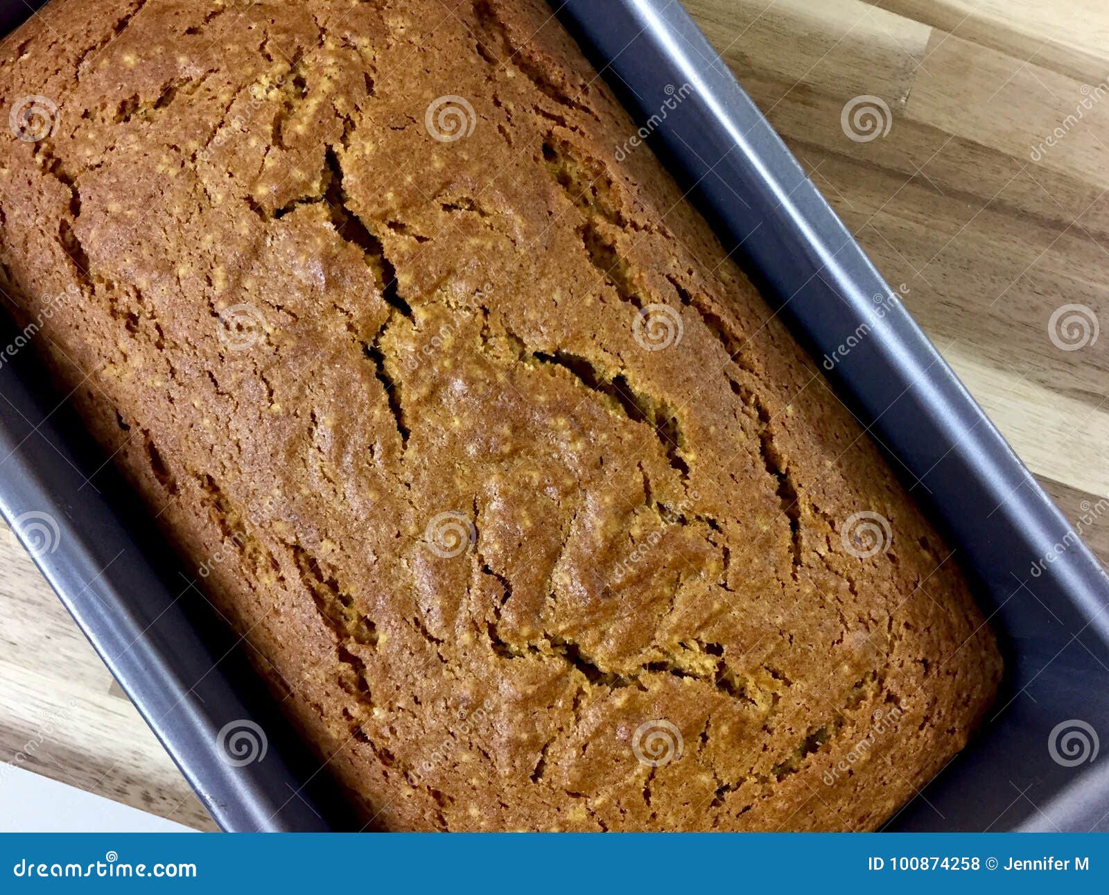Spiced pumpkin bread stock photo. Image of artisan, bake - 100874258