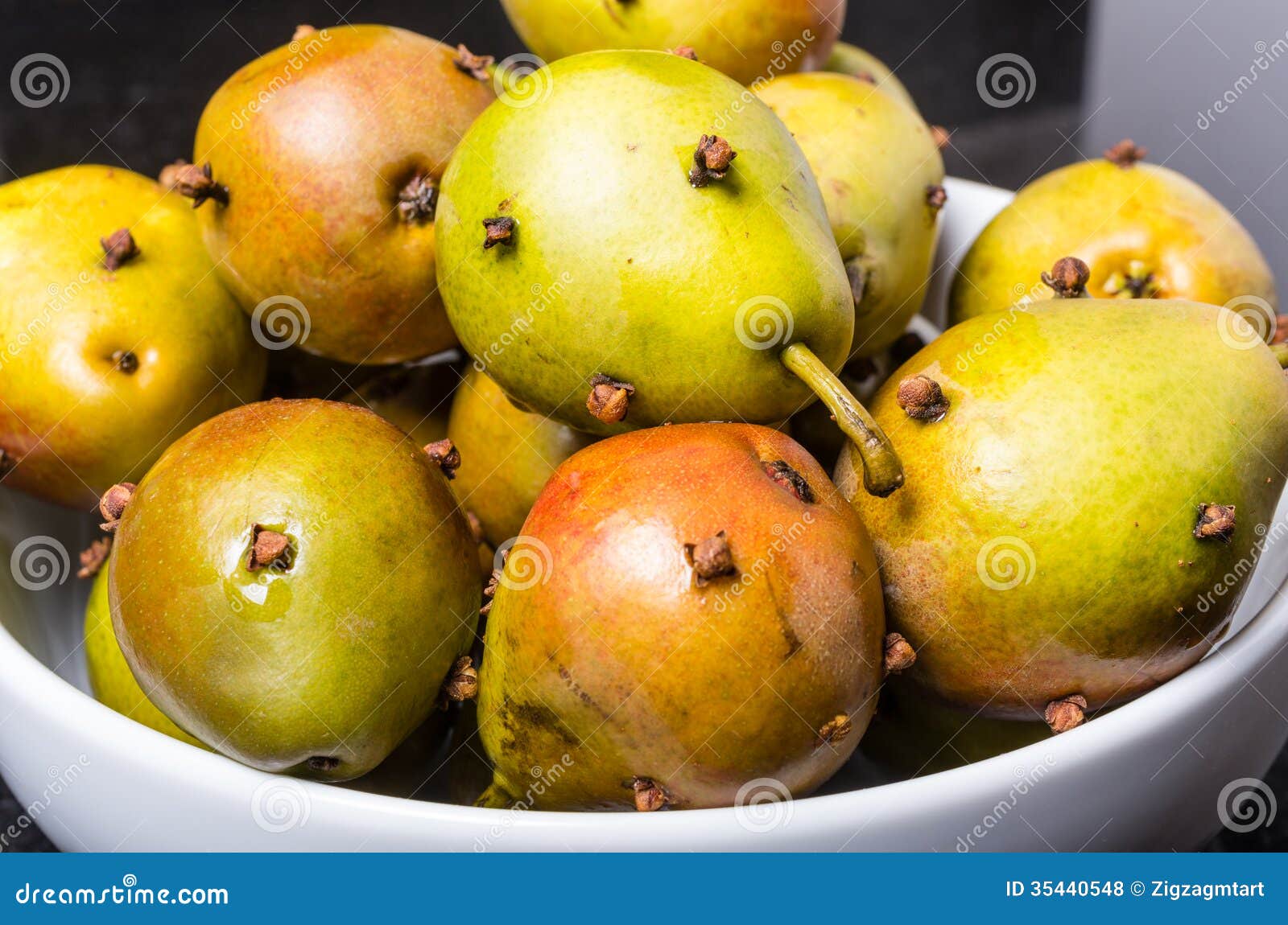 Spiced Seckel Pears Being Preserved Stock Photo - Image of canned ...