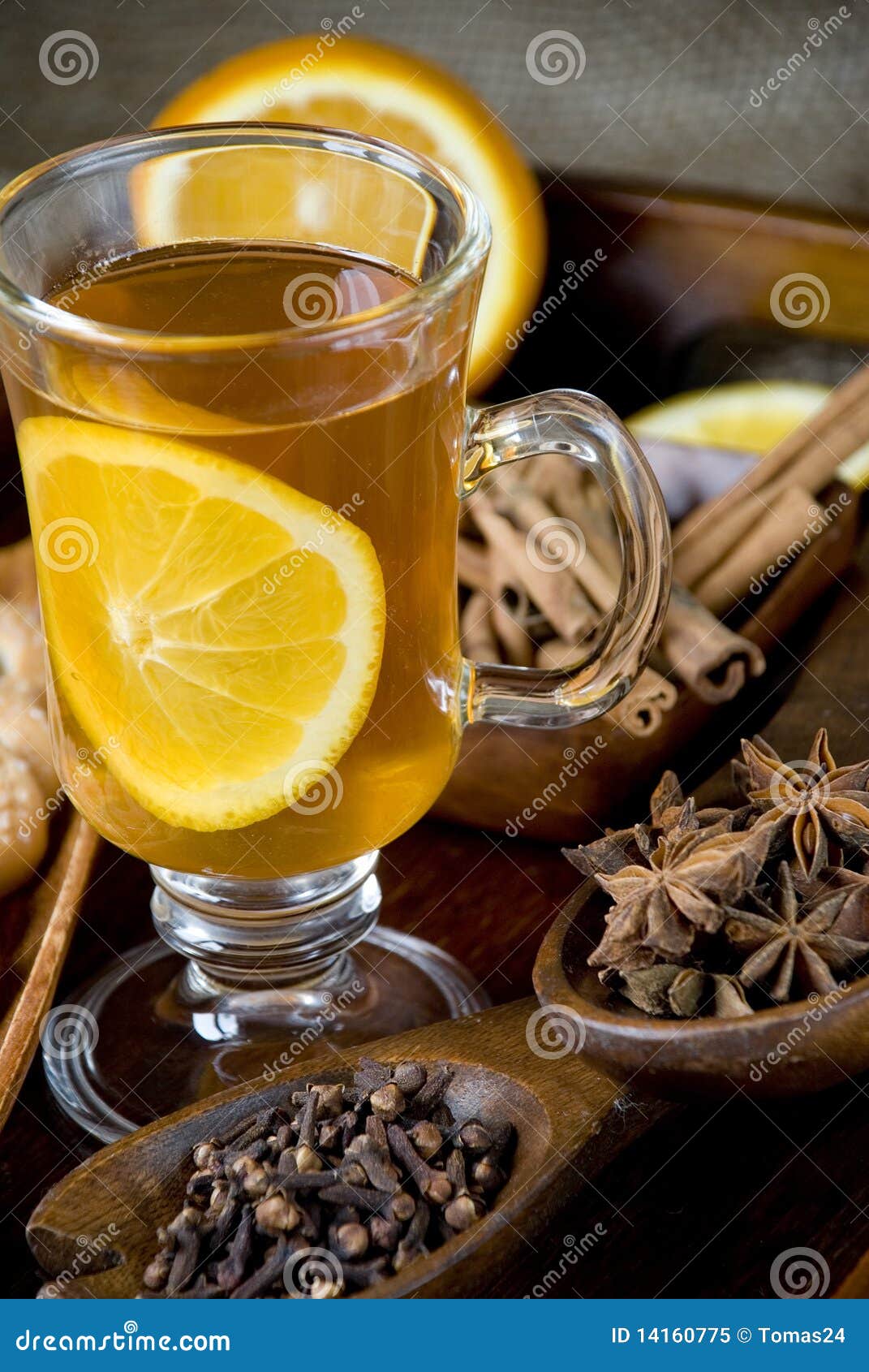 Spiced tea stock image. Image of cloves, flavors, spices - 14160775