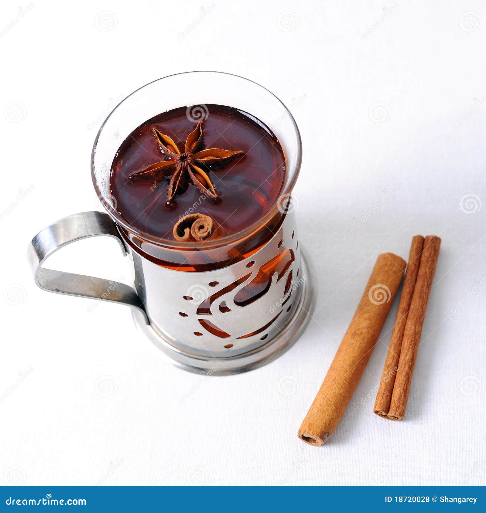 Spiced tea stock photo. Image of spice, background, anise - 18720028