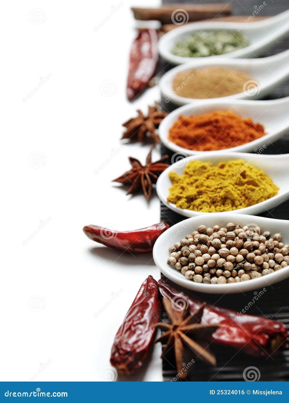 Spices stock photo. Image of cuisine, asian, background - 25324016