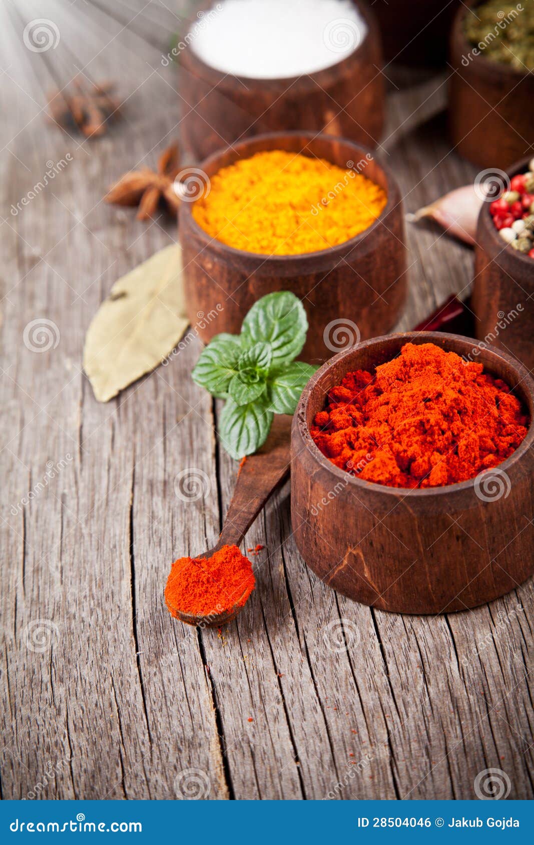 Spices stock photo. Image of aroma, chili, closeup, handful - 28504046