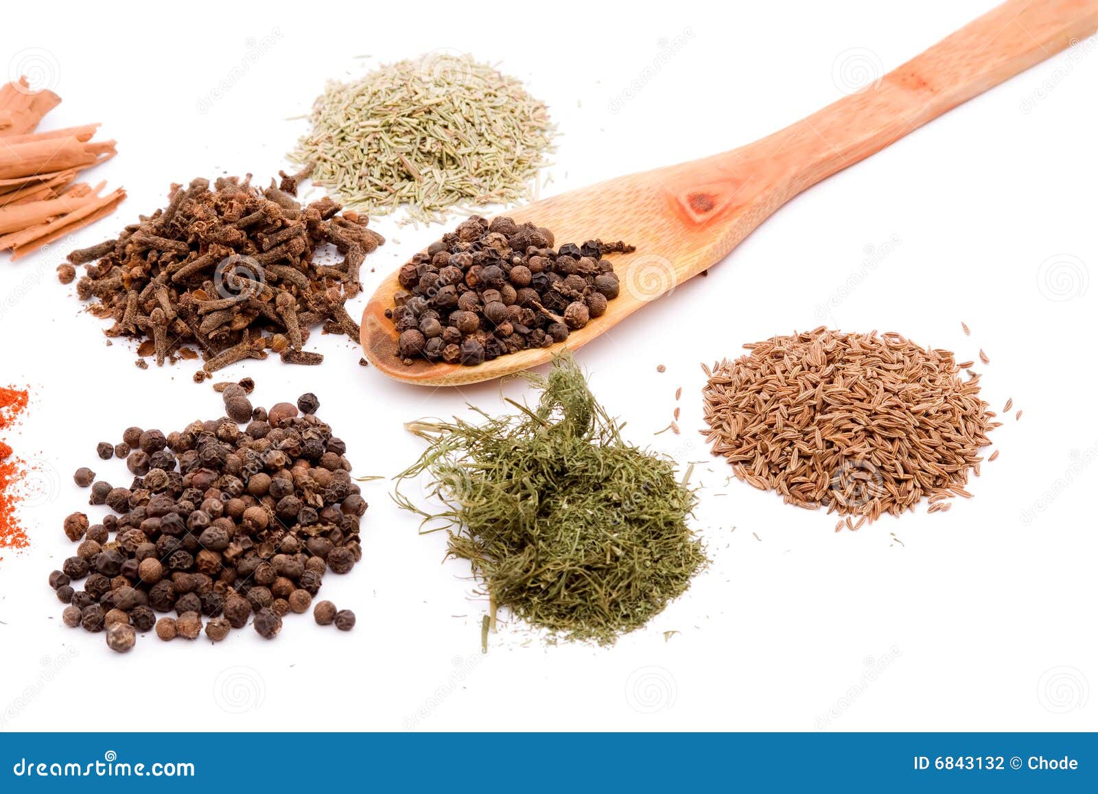 Spices stock photo. Image of biber, kitchen, drug, spices - 6843132