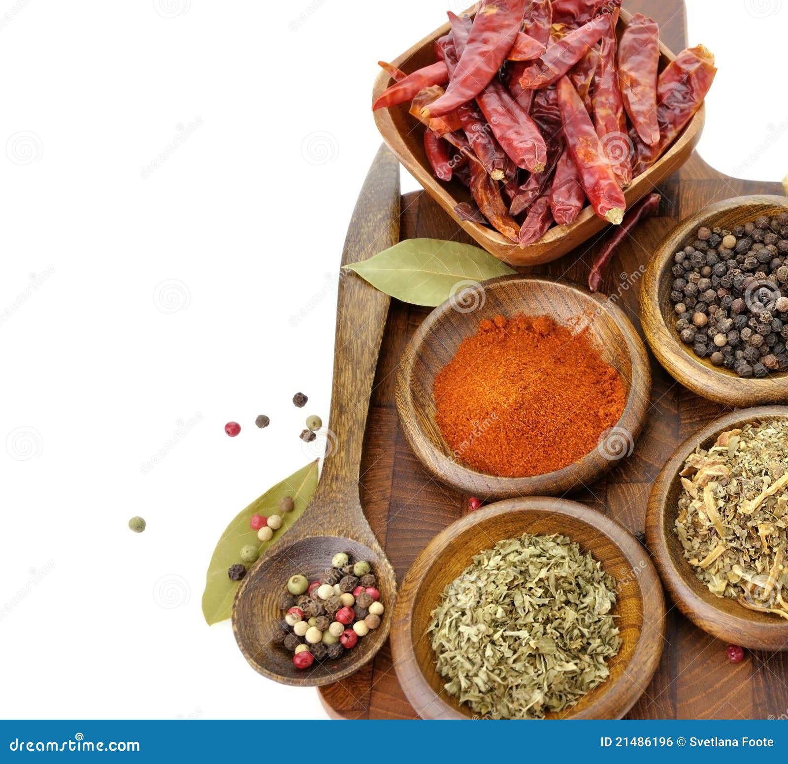 Spices Assortment stock photo. Image of black, flavour - 21486196