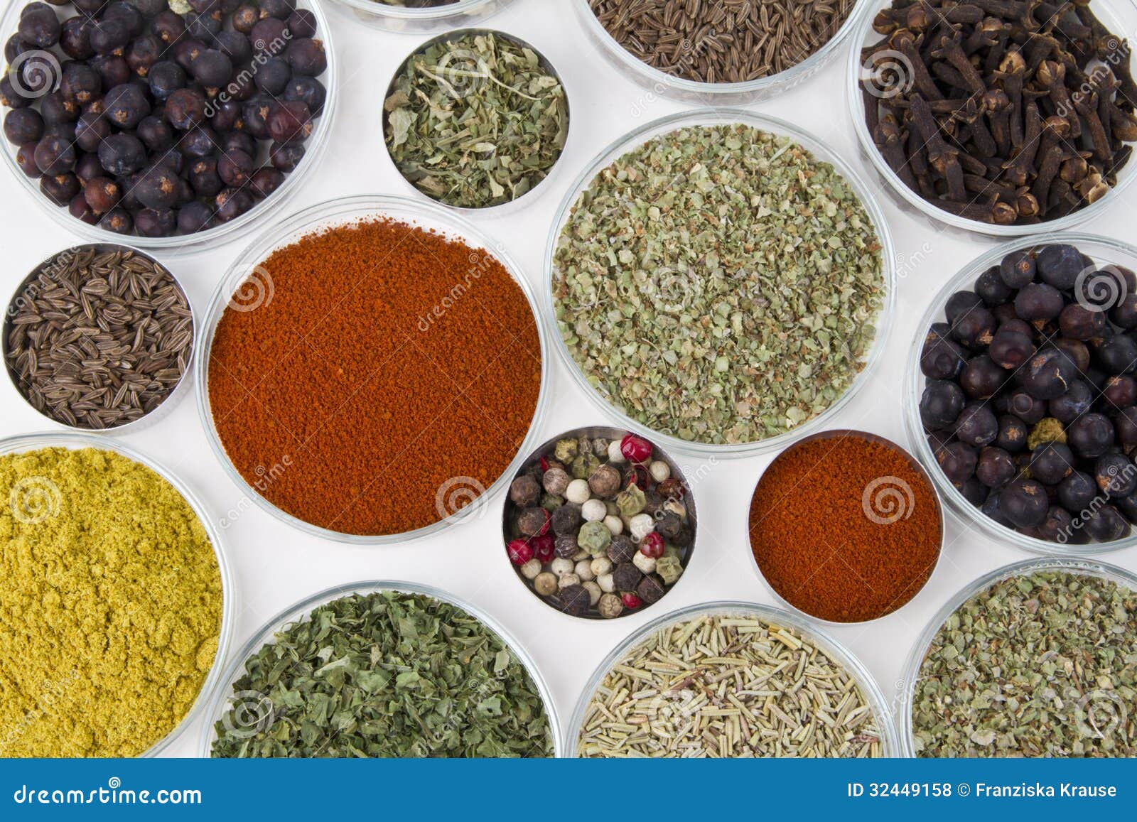Spices assortment stock photo. Image of spices, berry - 32449158