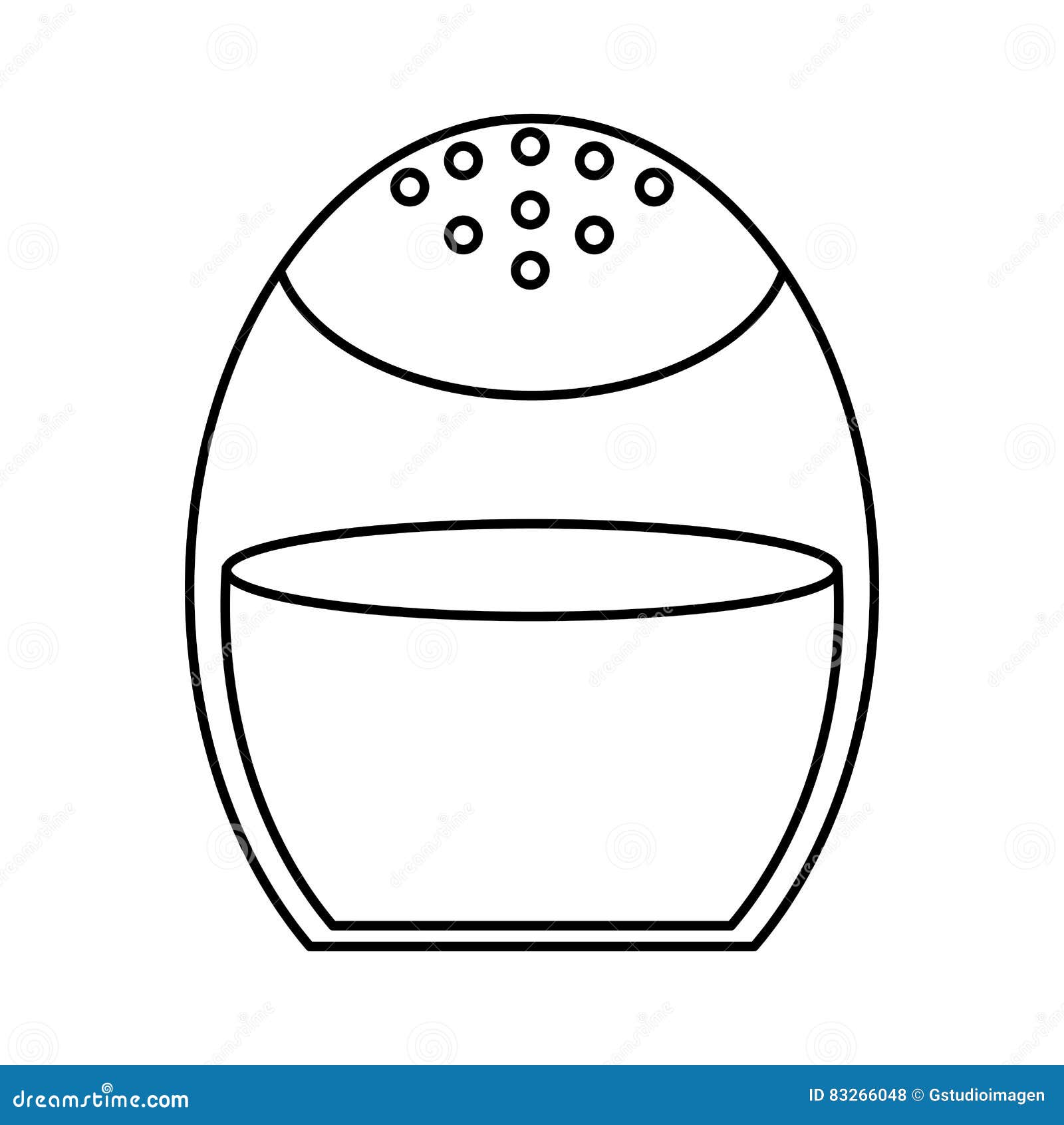 Spices Bottle Isolated Icon Stock Illustration - Illustration of simple ...