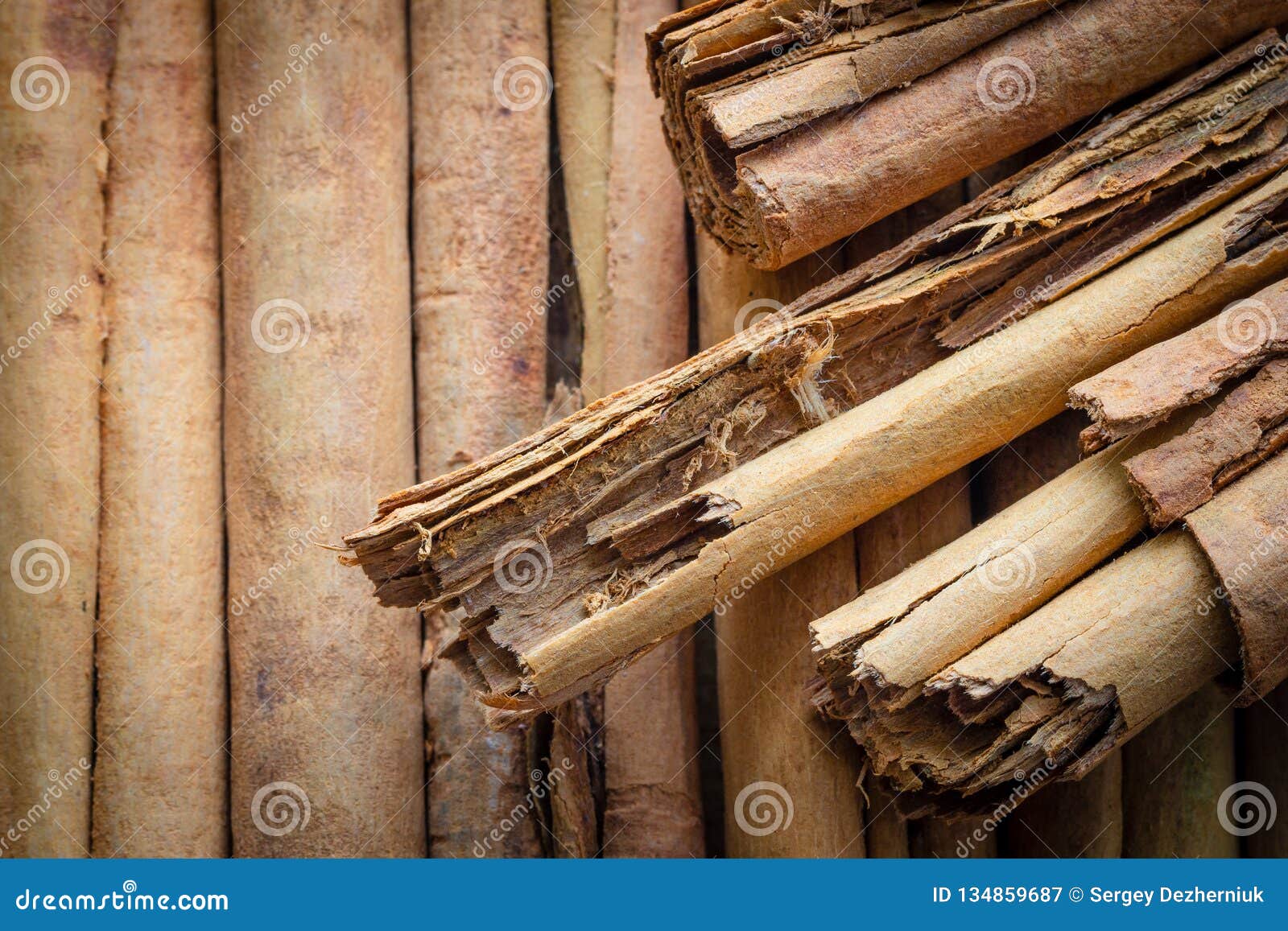 Spices, Cinnamon Ceylon Natural Close-up Stock Image - Image of ground ...