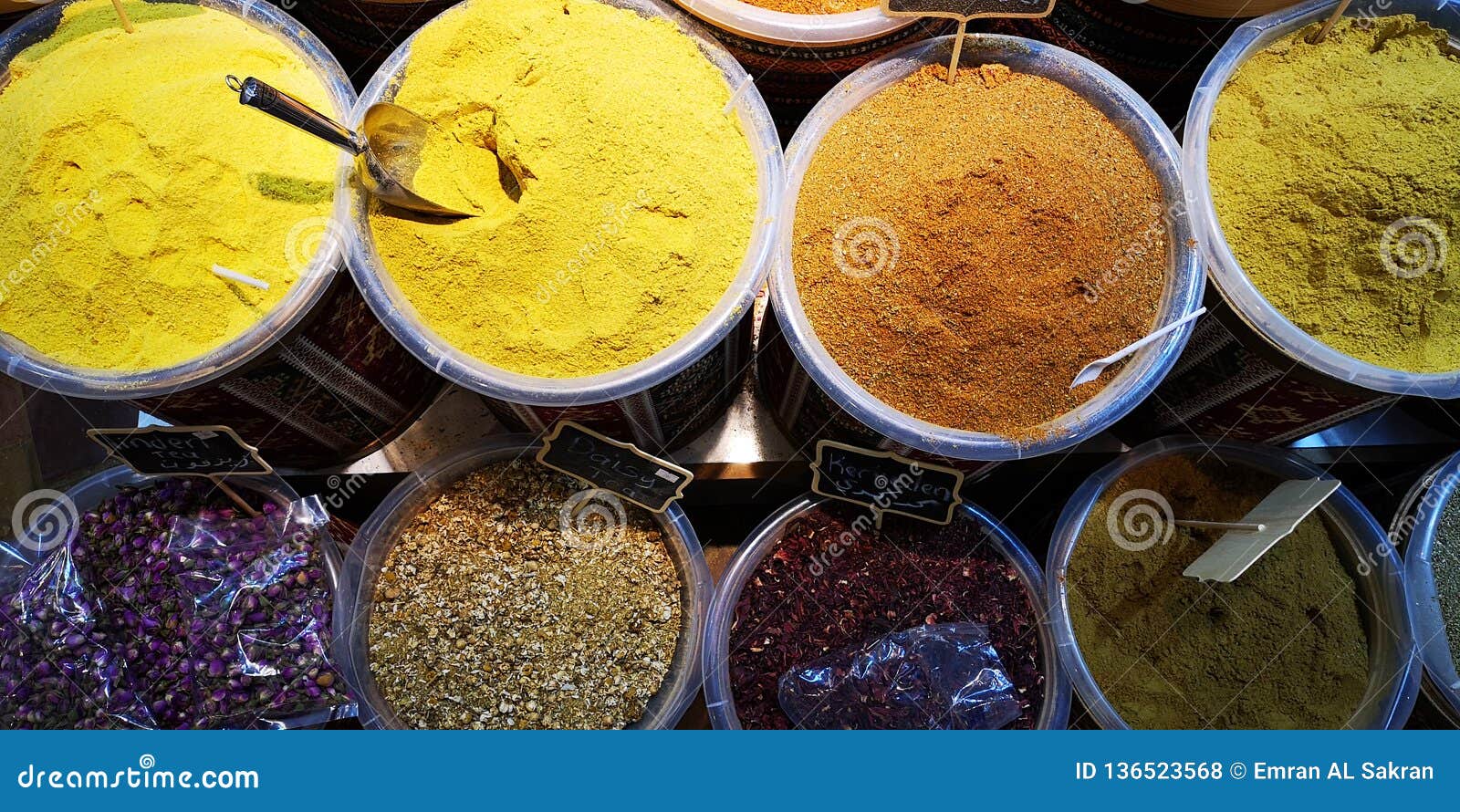 Spices colors stock photo. Image of herbs, spices, amazing - 136523568