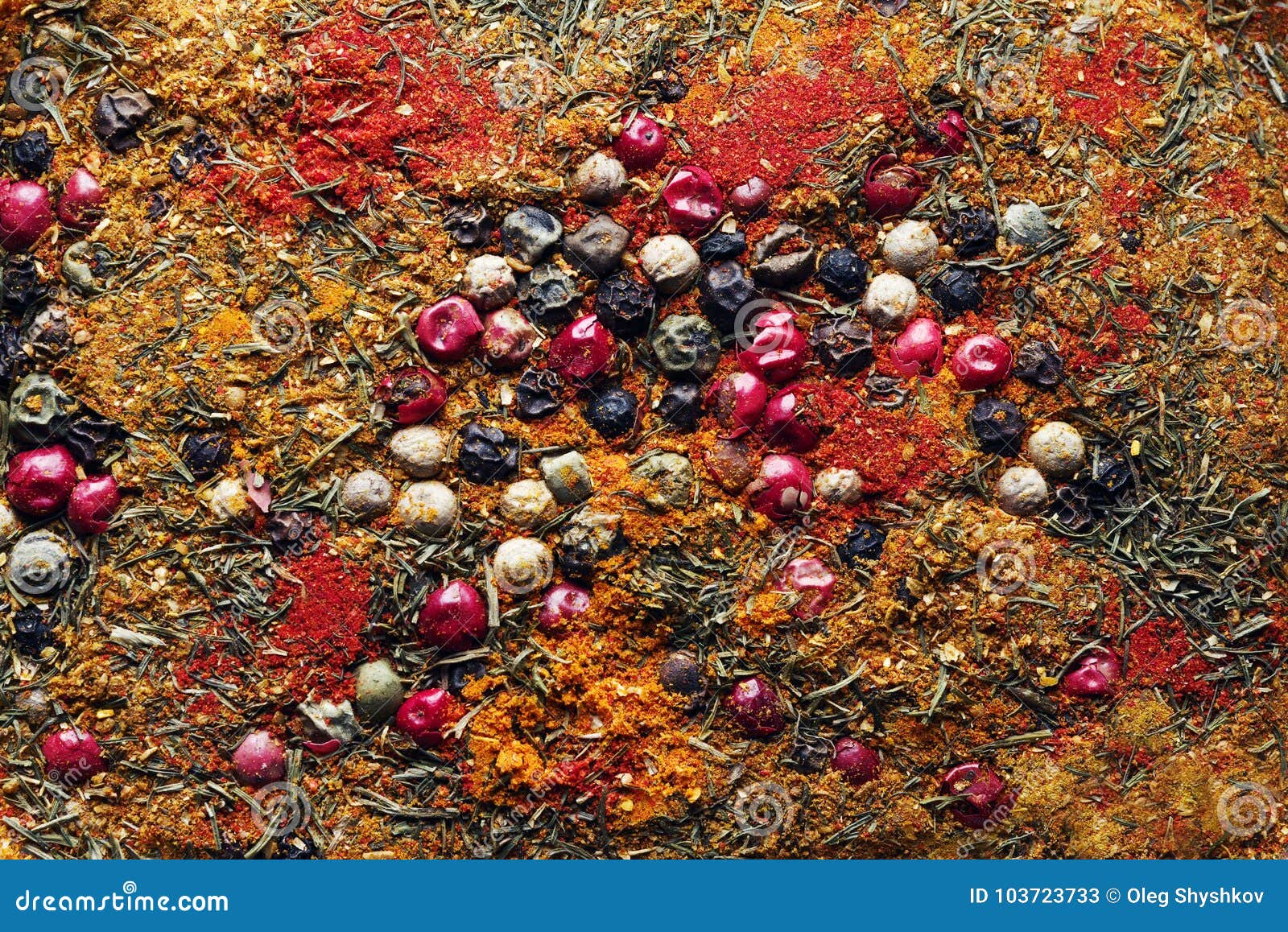 Set of Oriental Spices Close-up Stock Image - Image of cooking ...