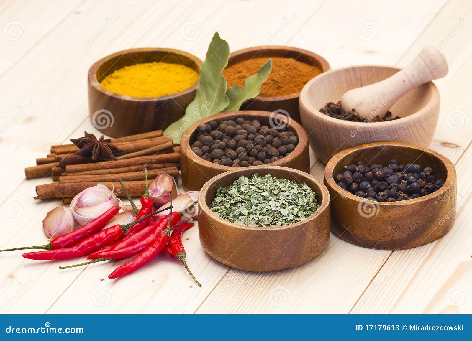Spices and flavorings stock image. Image of berry, mustard - 17179613