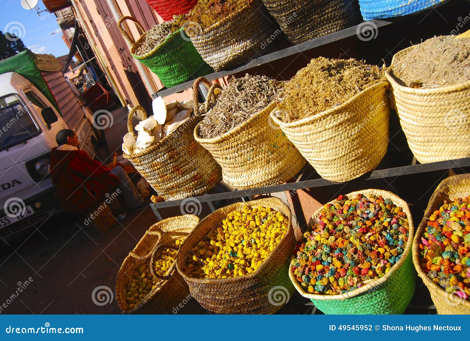 Spices and Herbs, Morocco editorial photography. Image of morocco ...