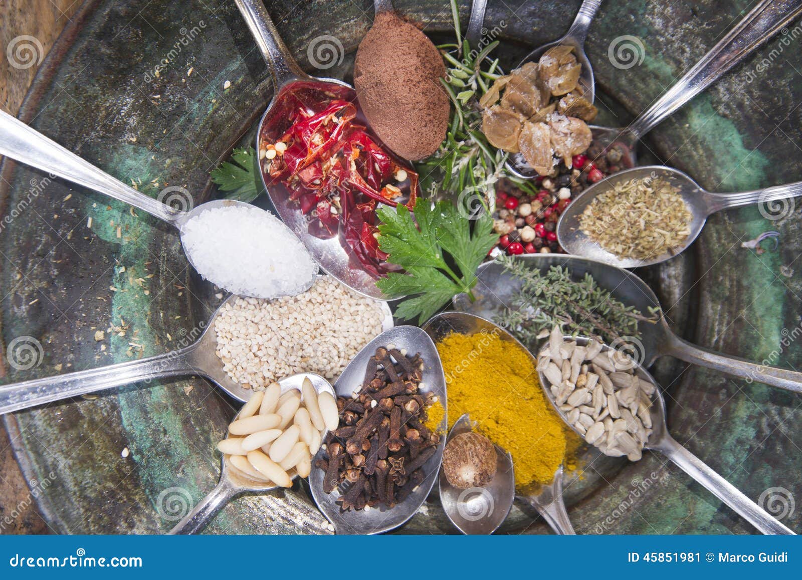 The spices in the kitchen stock image. Image of pepper - 45851981