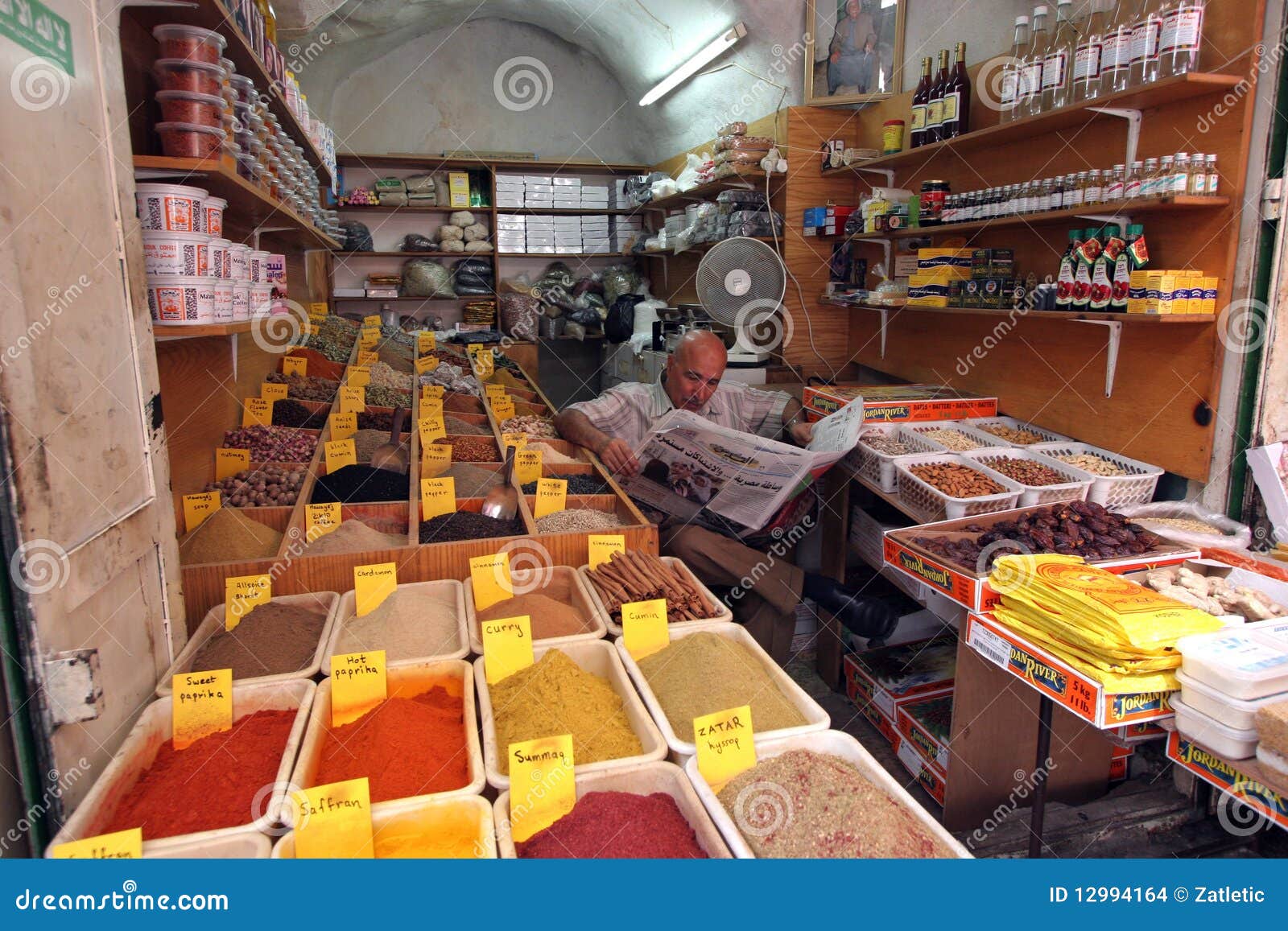Spices shop editorial stock image. Image of asian, meal - 12994164